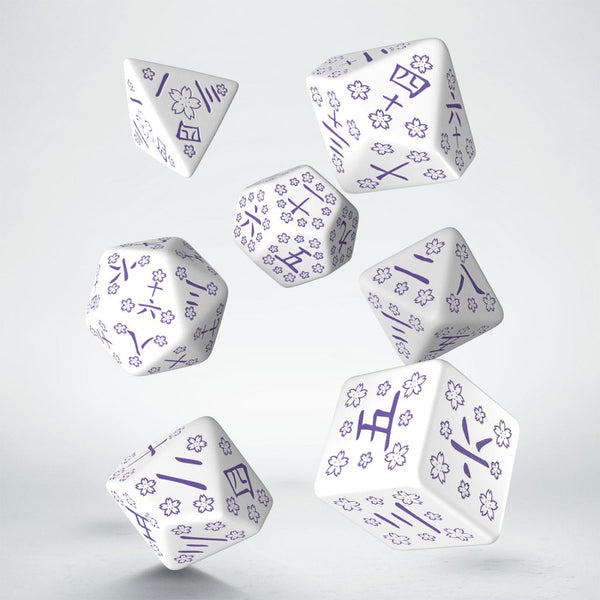 Japanese Dice Set: Blue Star Lotus – Life is BG 棋妙人生
